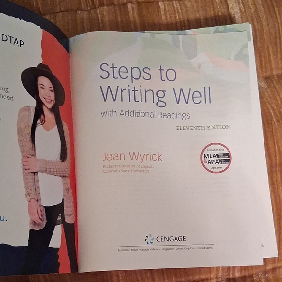 Other | Cengage Steps To Writing Well Book | Poshmark